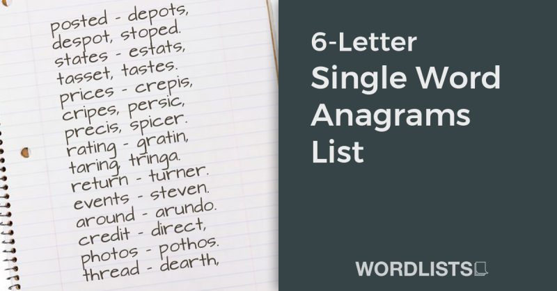 100 Most Common 5-Letter Words