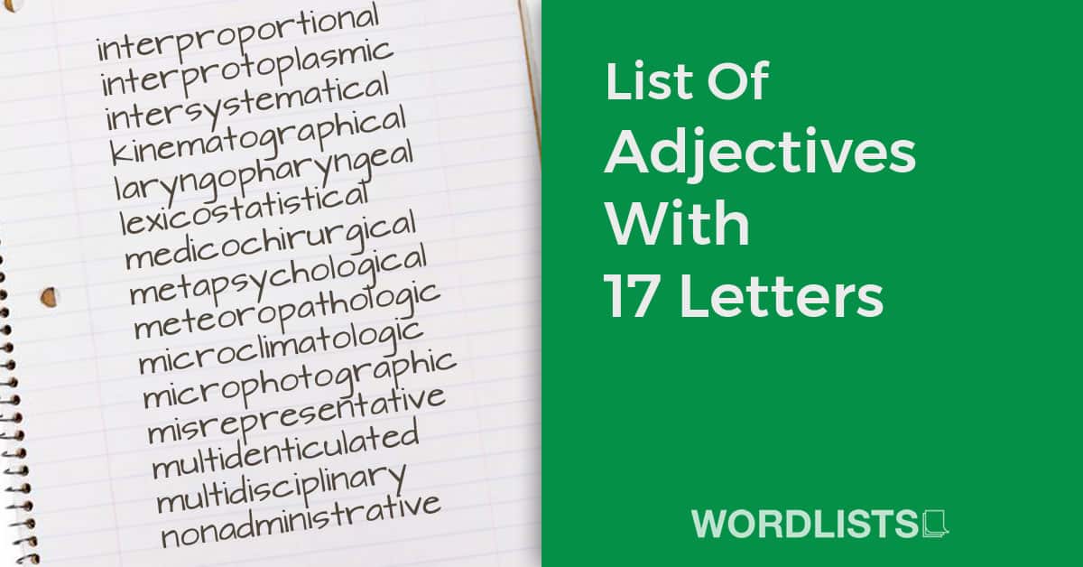 List Of Words Ending In itis 