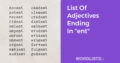 List Of Words Ending In "th"