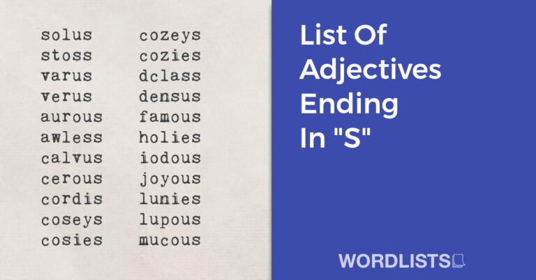 List Of 100 Fascinating Victorian Era Words