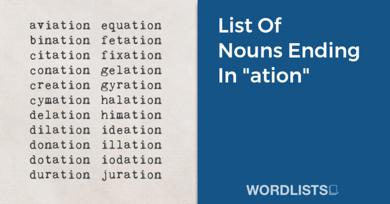 List Of Nouns Ending In ation list-of-nouns-ending-in-ation