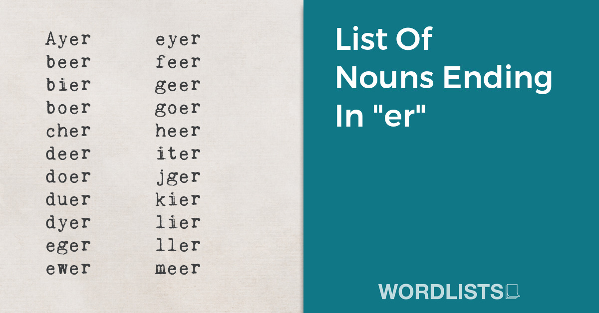 List Of Nouns Starting With J 