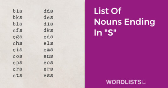 List Of Words Ending In "up"