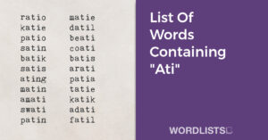 List Of Words Containing "Aw"