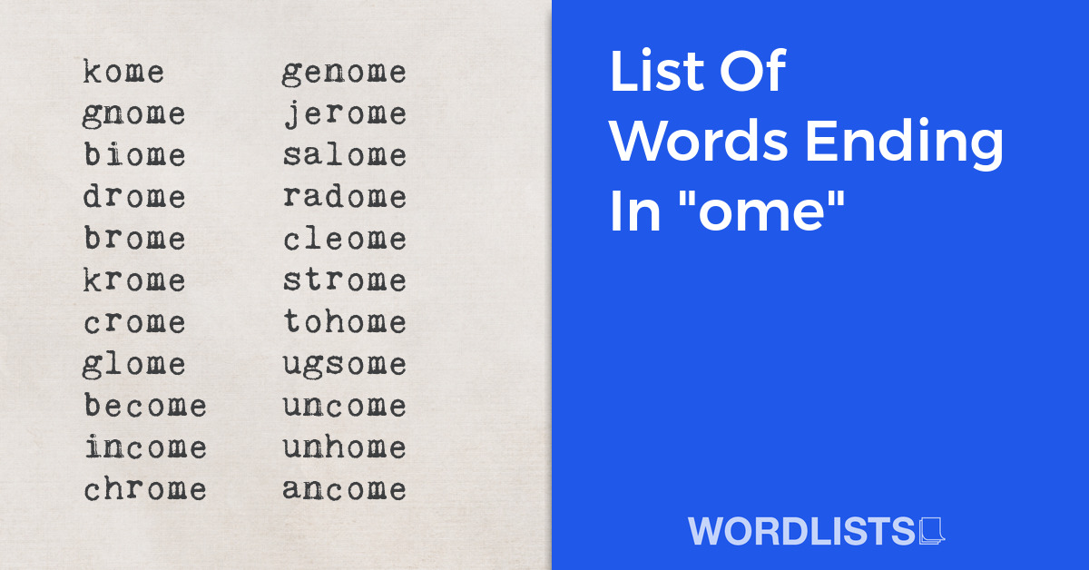 List Of Words Ending In dle 
