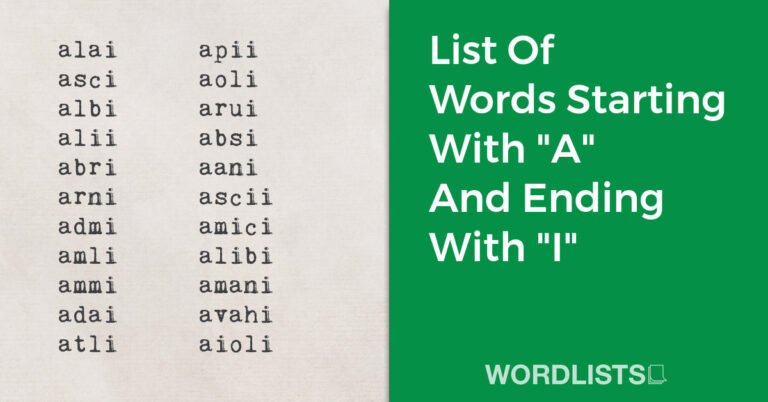 List Of Words With The Prefix "ambi"