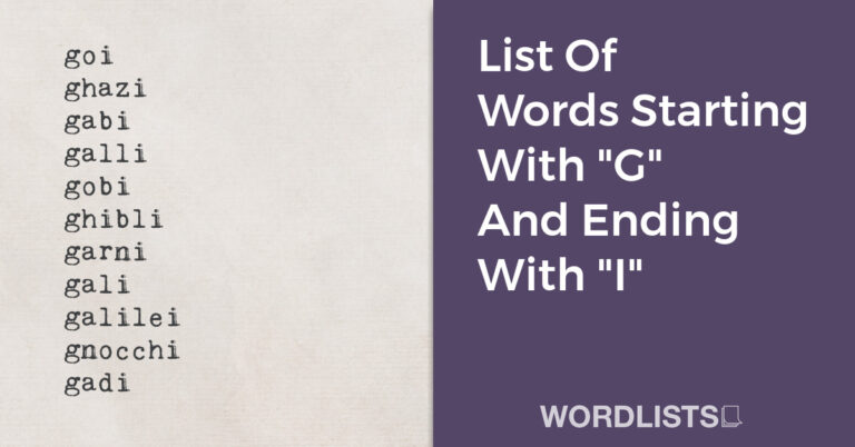 List Of Words Ending In "ght"