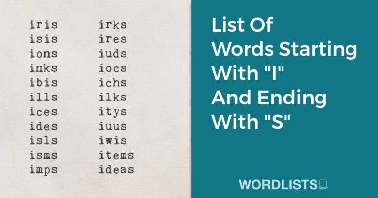 List Of Words With The Suffix "some"