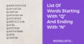 List Of Words Ending In "ght"