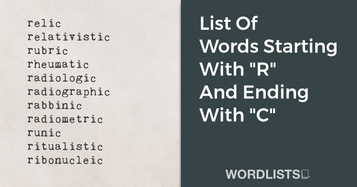 The Shortest Words In English List