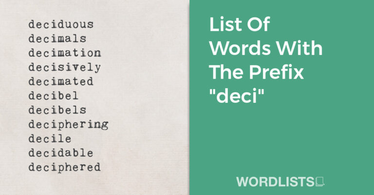 List Of Words With The Prefix deci list-of-words-with-the-prefix-deci
