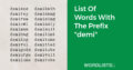 List Of Words With The Suffix "ess"
