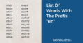 List Of Words With The Prefix "con"