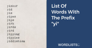 List Of Words With The Prefix "hyper"
