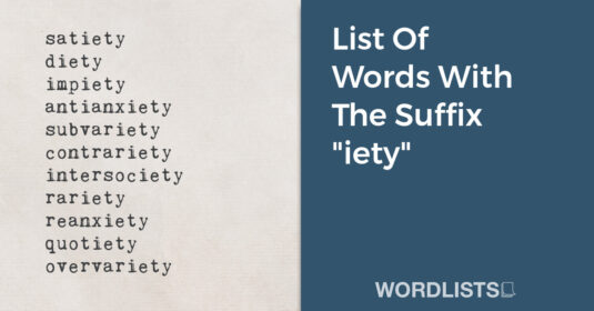 List Of Common 5-Letter Words