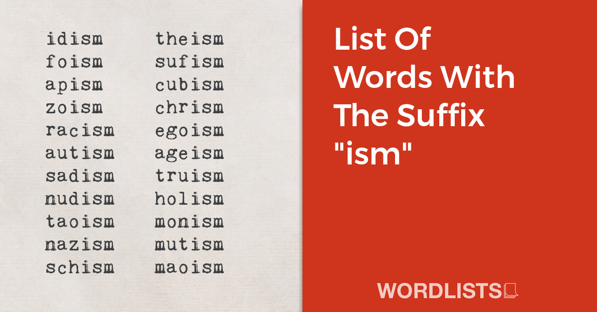List Of Words Ending In cious 