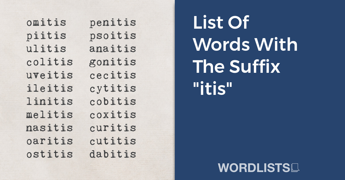 List Of Words With The Suffix archy 