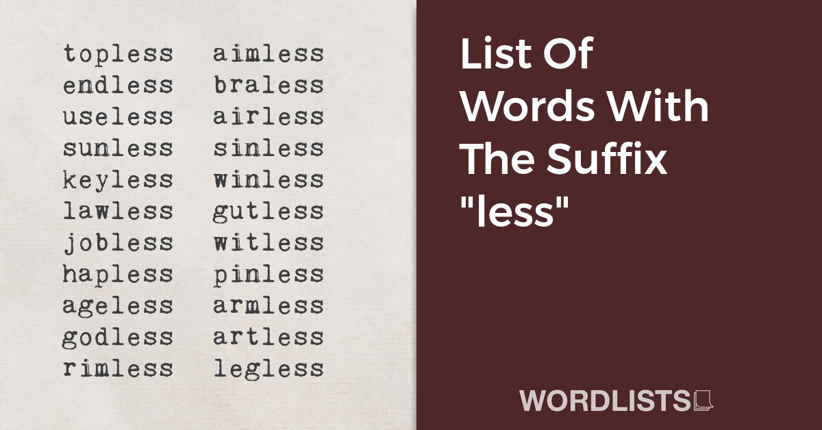 List Of Useful Mnemonics