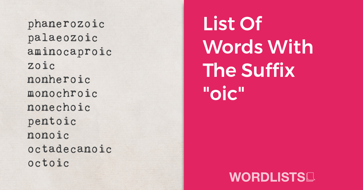 The Shortest Words In English List